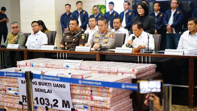 Pemilik Hotel Aruss Tersangka Judi Online, Polri Sita Rp 103,27 Miliar