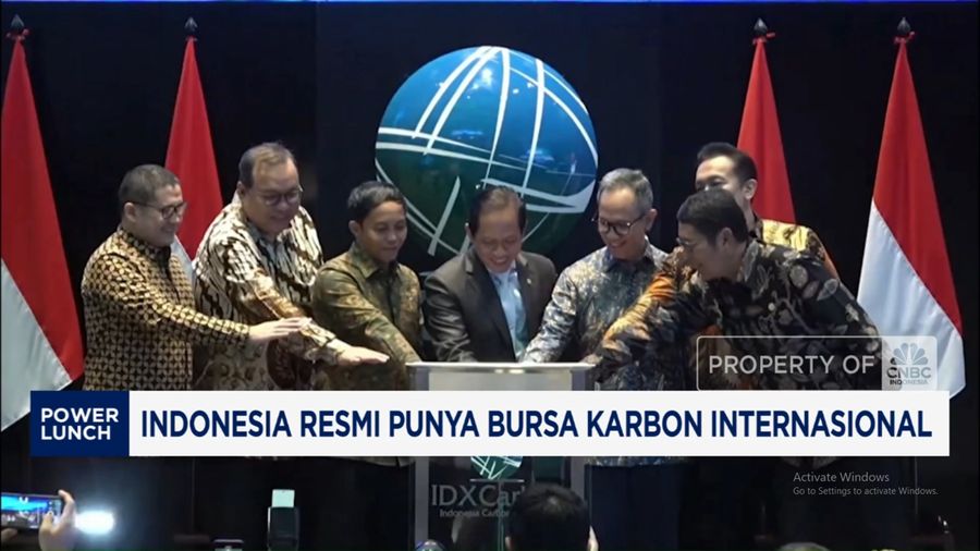 Hari Pertama Bursa Karbon Internasional, Transaksi Capai 41.822 Ton