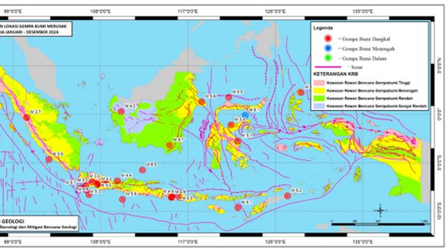 BMKG Bilang Gempa Megathrust RI Hanya Tunggu Waktu, Ini Zona Merahnya