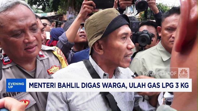 Video: Bahlil Digas Warga yang Antre Gas LPG 3 Kg