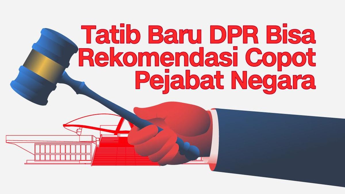 INFOGRAFIS: Tatib Baru DPR Bisa Rekomendasi Copot Pejabat