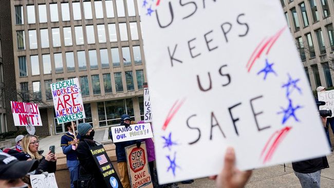 Warga AS Berontak! Demo di Seluruh Negeri, Lawan Rencana 'Gila' Trump