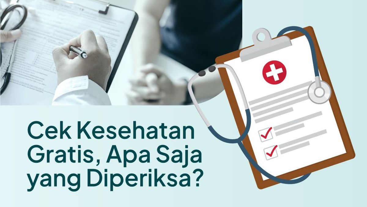 INFOGRAFIS: Cek Kesehatan Gratis, Apa Saja yang Diperiksa?