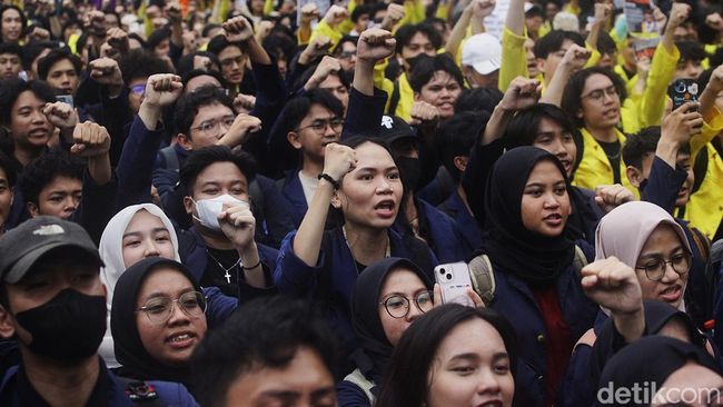Menggema di Daring dan Luring, Mahasiswa Demo "Indonesia Gelap": Ini Makna hingga 13 Tuntutannya