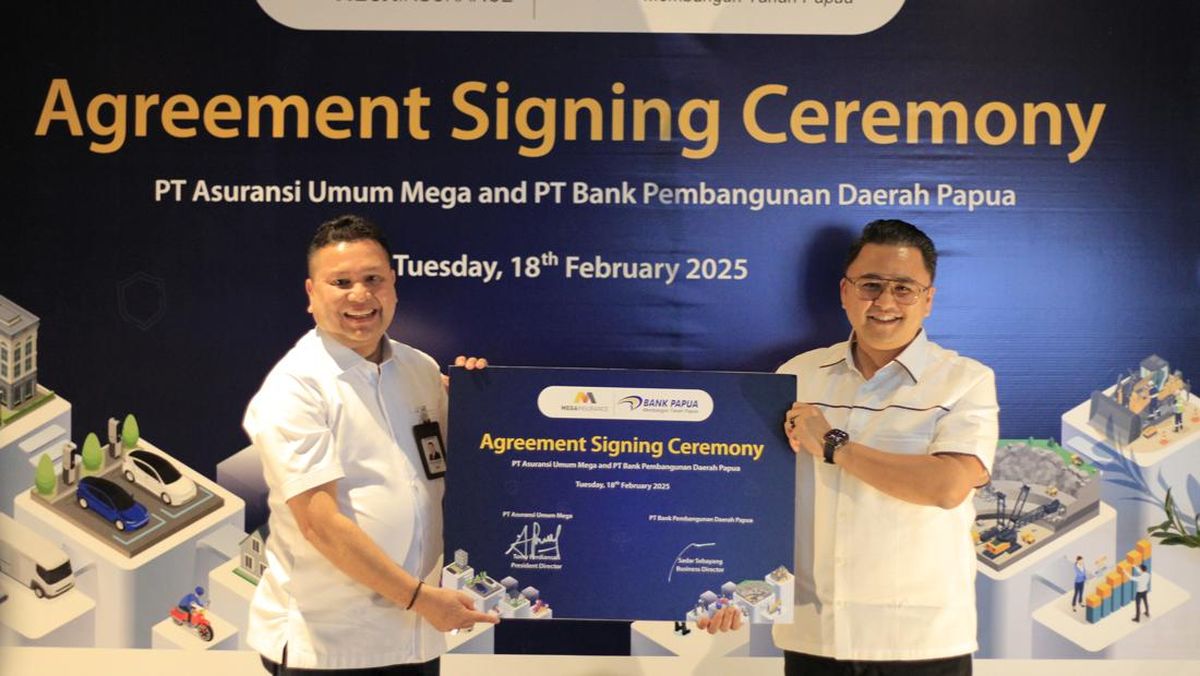 Bank Papua Gandeng Mega Insurance Tingkatkan Perlindungan Aset Nasabah