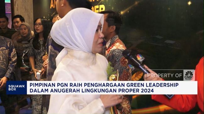 Video: PGN Raih Penghargaan Green Leadership di Anugerah PROPER Emas