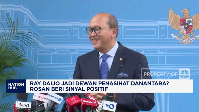 Ray Dalio Jadi Dewan Penasihat Danantara? Rosan Beri Sinyal Positif