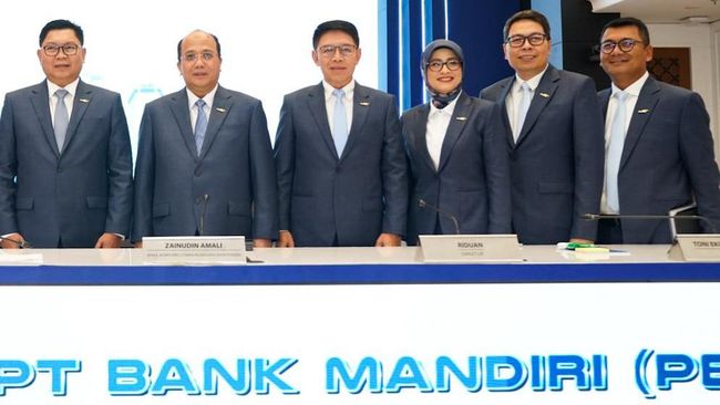 Sah! Ini Susunan Komisaris dan Direksi Bank Mandiri (BMRI) Terbaru