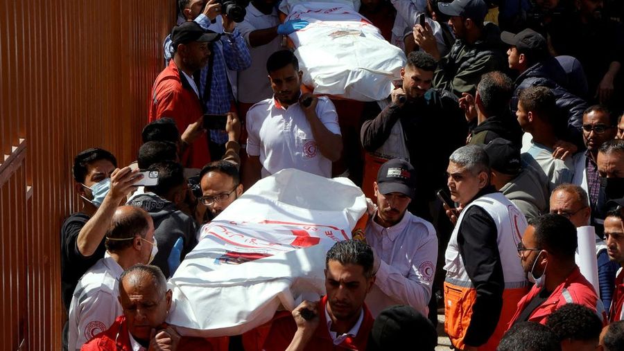 Ditemukan PBB, Israel Diam-Diam Bunuh 15 Petugas Medis Palestina