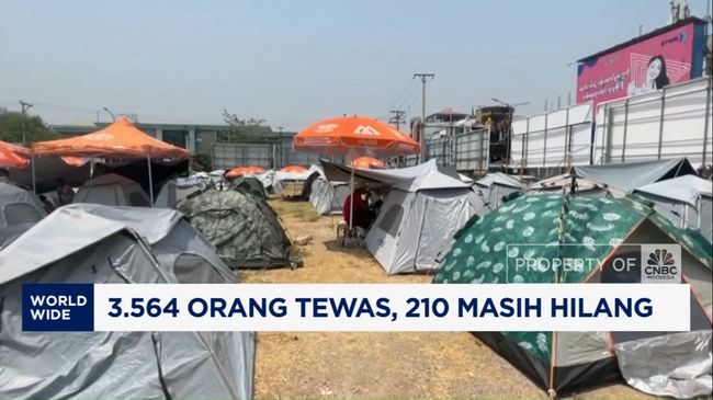 Video: Korban Gempa Myanmar Terus Bertambah, 3.564 Orang Tewas