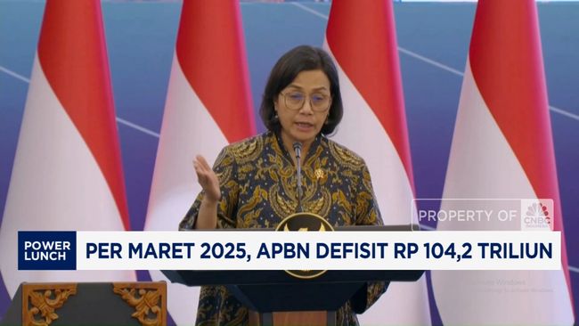 Video: Per Maret 2025, APBN Defisit Rp 104,2 Triliun