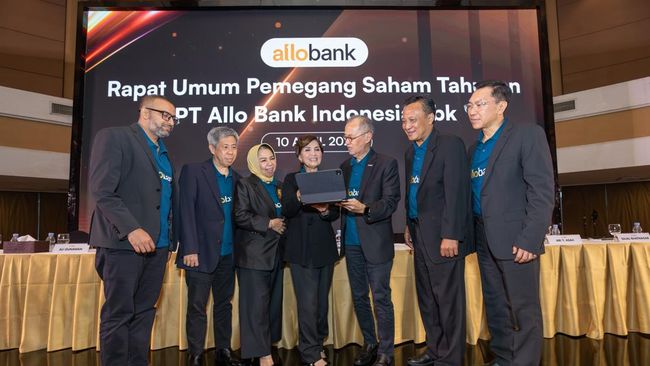 Allo Bank Putuskan Bagi Dividen 50% dari Laba 2024