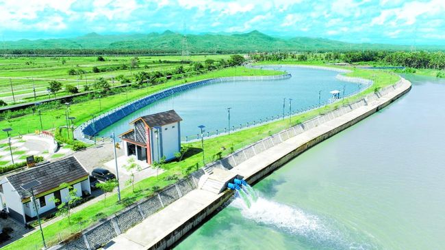 PTPP Rampungkan Proyek Pengendali Banjir di Kulon Progo