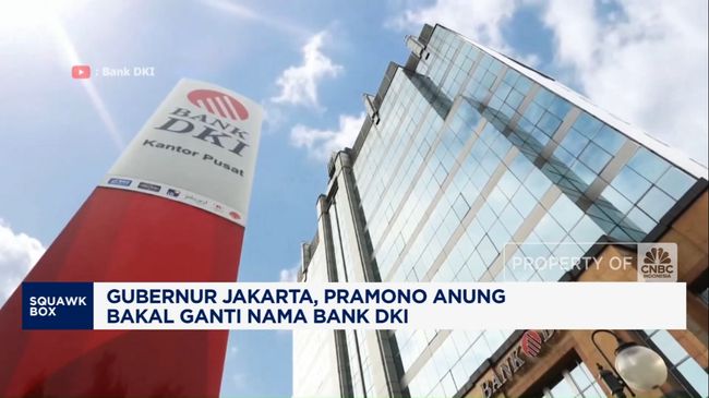 Video: Gubernur Jakarta, Pramono Anung Bakal Ganti Nama Bank DKI