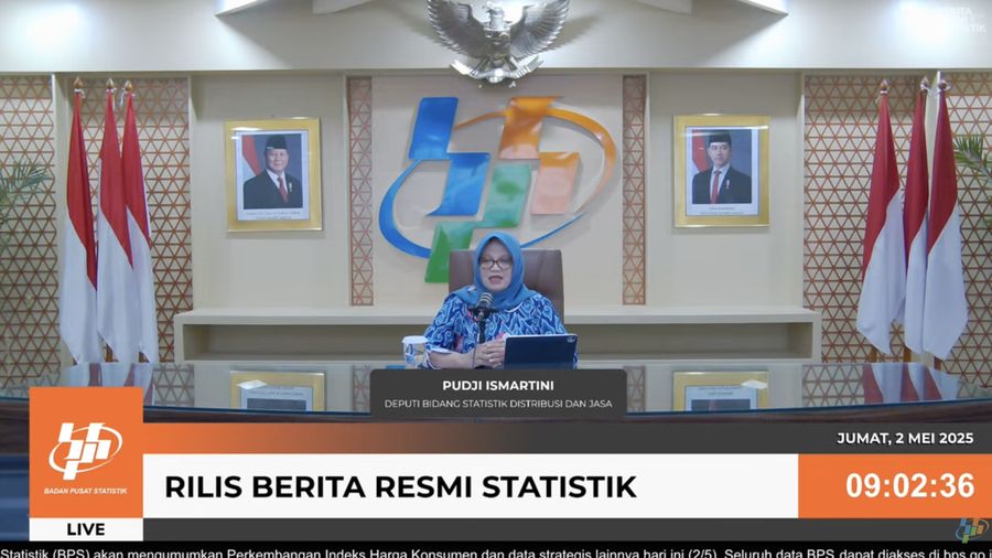 BPS: Inflasi April 2025 Tembus 1,17%