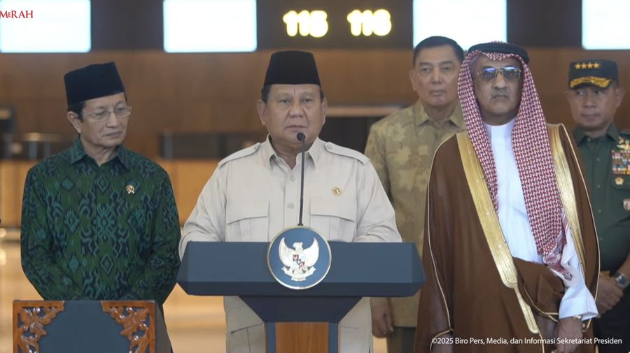 Prabowo Resmikan Terminal 2F Khusus Haji dan Umrah di Bandara Soetta