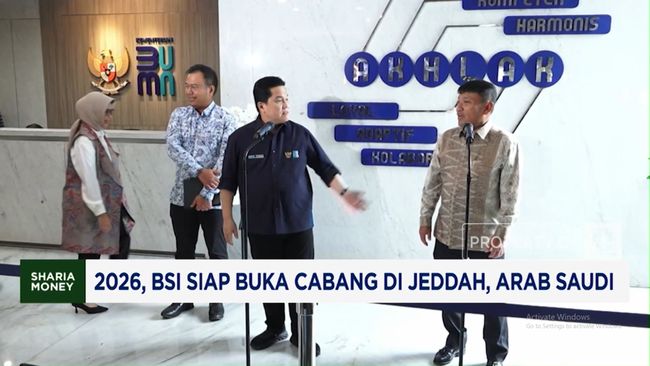 Video: BSI Mau Buka Cabang di Jeddah Hingga Siap Rilis Sukuk