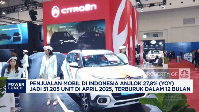 Video: Terburuk Dalam 12 Bulan, Penjualan Mobil RI Anjlok 27,8%