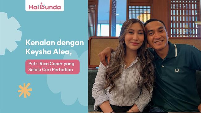 Kenalan dengan Keysha Alea, Putri Rico Ceper yang Selalu Curi Perhatian