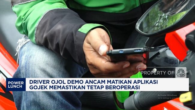 Video: Ojol Demo Ancam Matikan Aplikasi, Gojek Jamin Tetap Beroperasi