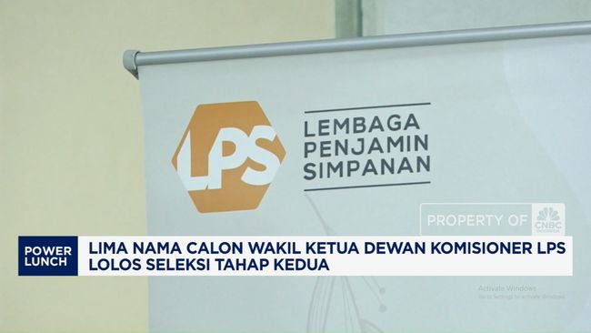 Video: Nama Calon Wakil Ketua Dewan Komisioner LPS Lolos Tahap II