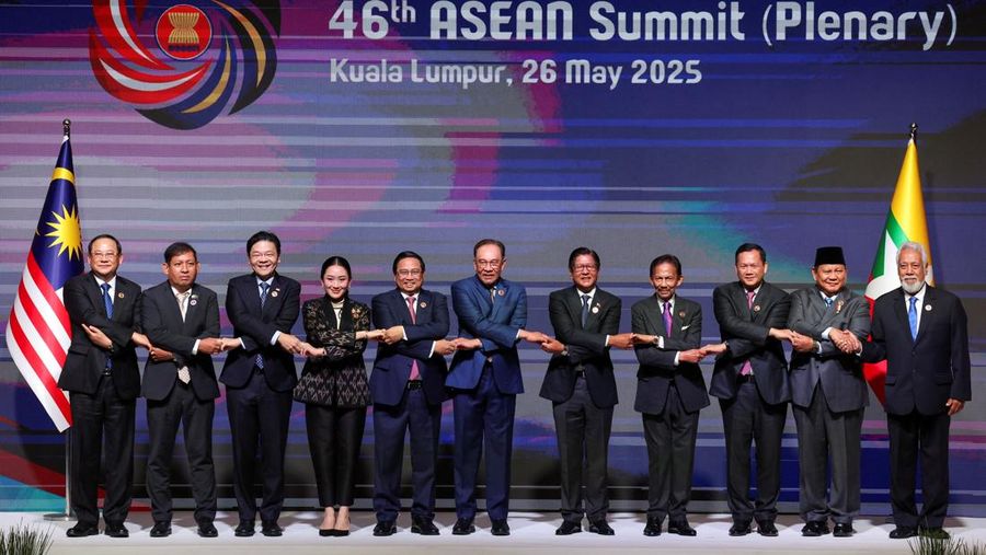 KTT ASEAN 2025: Prabowo Cs Bertemu Para Pemimpin Arab di Malaysia