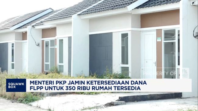 Video: Menteri Ara: Dana FLPP Untuk 350 Ribu Rumah Sudah Tersedia