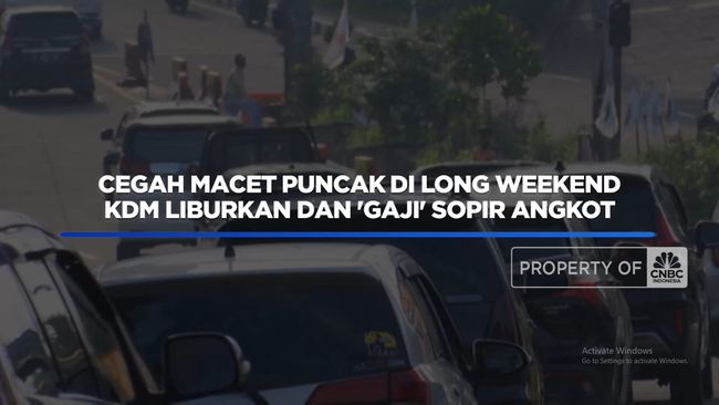 Cegah Macet Puncak di Long Weekend, KDM Liburkan & 'Gaji' Sopir Angkot