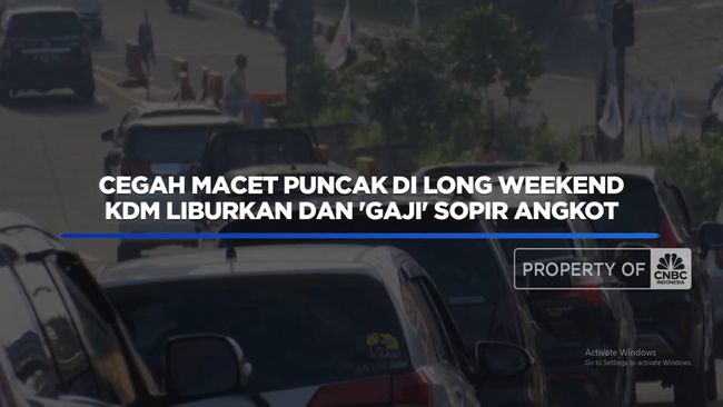Cegah Macet Puncak di Long Weekend, KDM Liburkan & 'Gaji' Sopir Angkot