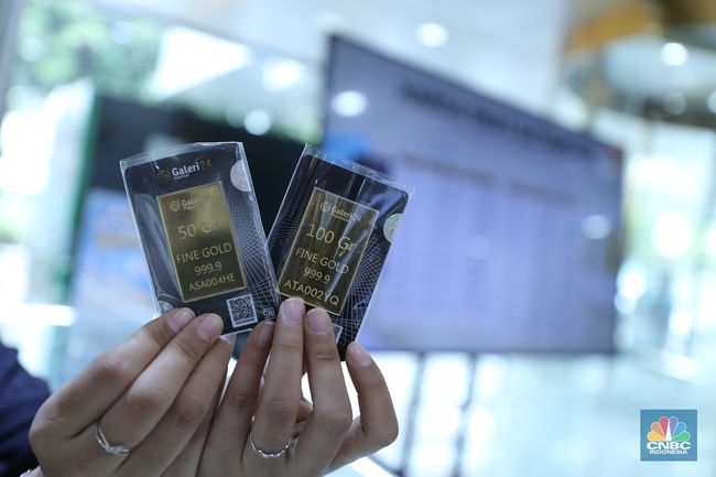 Pesta Lagi! Harga Emas Antam Logam Mulia Hari Ini Naik Rp17.000