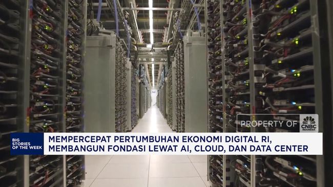 Video: Dorong Ekonomi Digital RI Lewat AI, Cloud & Data Center