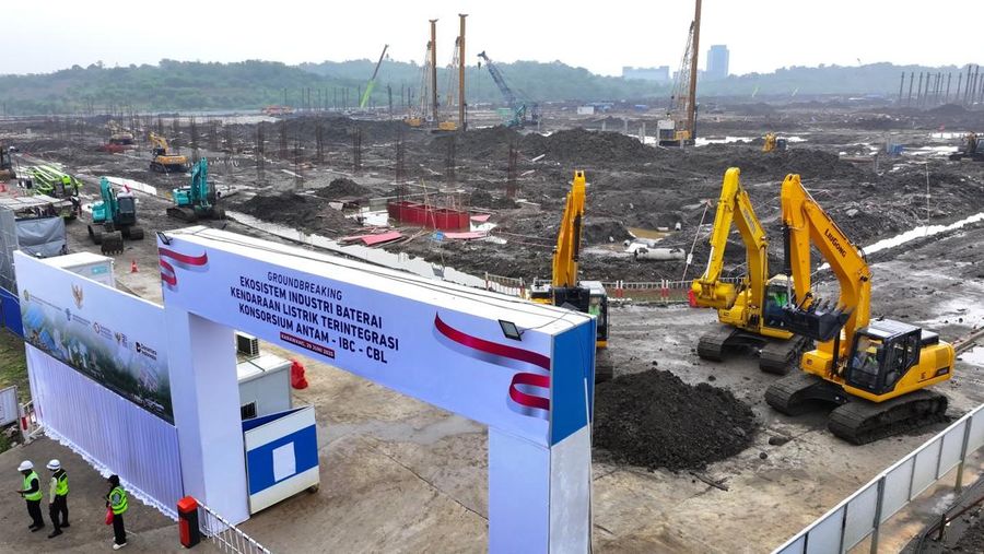 RI Bangun Ekosistem Baterai EV Rp 96 T, Ini Porsi Saham BUMN & China