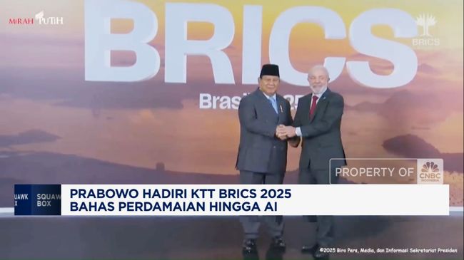 Video: Prabowo Hadiri KTT BRICS 2025 Bahas Perdamaian Hingga AI