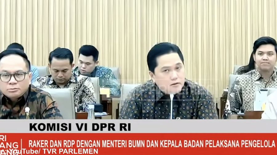 Di Depan Anggota DPR, Erick Thohir Sebut Danantara Bayi Ajaib