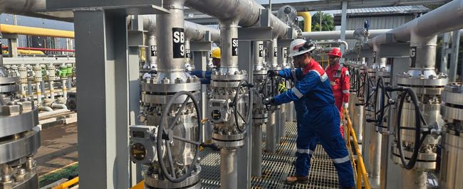 Sempat Terbakar, Suplai Gas Stasiun Pengumpul Subang Kembali Mengalir