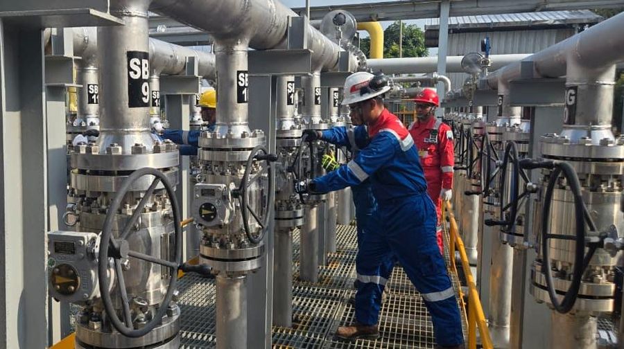 Sempat Terbakar, Suplai Gas Stasiun Pengumpul Subang Kembali Mengalir