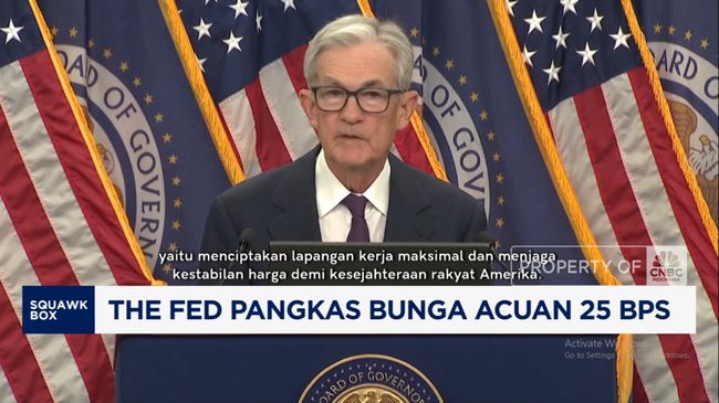 Video: Akhirnya! The Fed Pangkas Bunga Acuan 25 Bps
