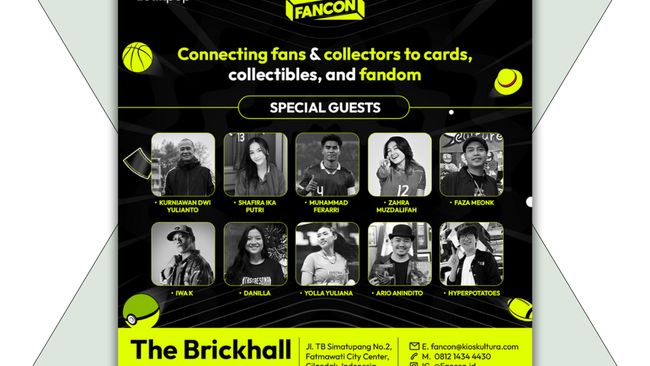 FanCon 2025 Debut di Jakarta: Festival Koleksi dan Fandom Pertama di Indonesia