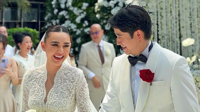 5 Potret Pernikahan Outdoor ala Amanda Manopo dan Kenny Austin, Penuh ...