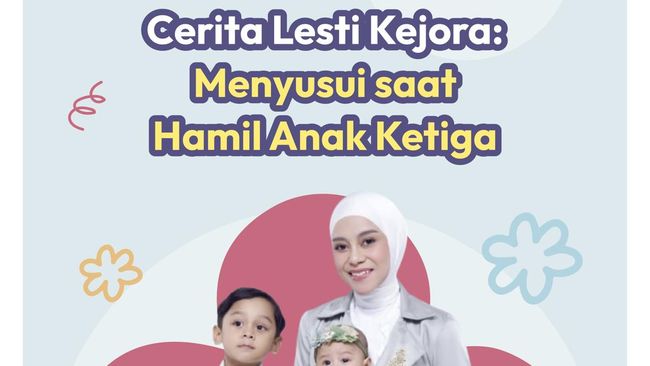 Cerita Lesti Kejora Menyusui Saat Hamil Anak Ketiga