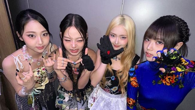 5 Potret Girl Group Korea VVUP, Kim Member Asal Indonesia Curi Perhatian - Foto 1