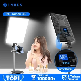 Bikin Konten Makin Pro dengan INBEX IP80 80W Lampu Panel Studio ...
