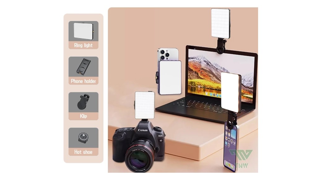 Foto & Video Semakin On Point dengan TNW D25 dan D30 Selfie Light ...