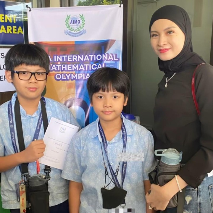 5 Potret Dua Anak Donita dan Adi Nugroho, Terbaru Ikut Olimpiade ...