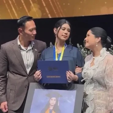 Annisa Pohan Bangga, Almira Yudhoyono Lulus SMA Masuk 10 Persen Siswa ...