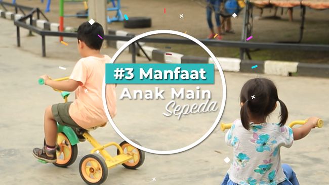 3 Manfaat Anak Main Sepeda