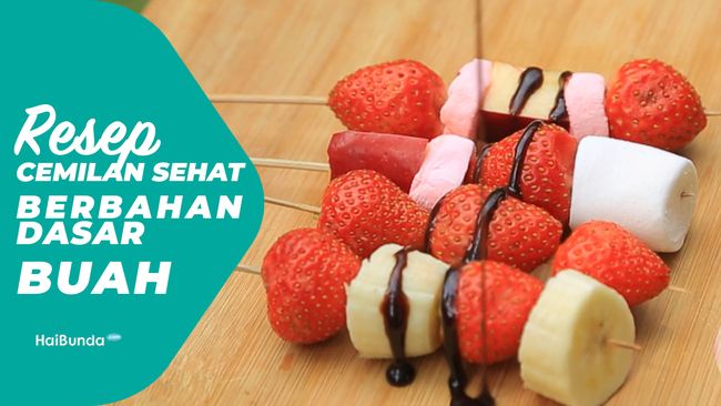 Resep Sate Buah Berbalur Cokelat Cair