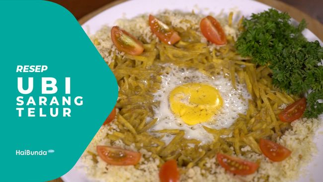 Resep Ubi Sarang Telur