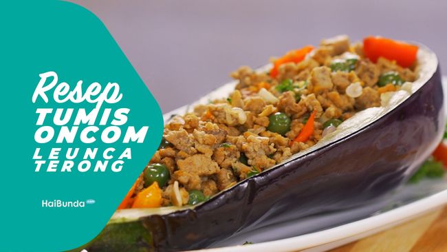 Resep Tumis Oncom Leunca Terong