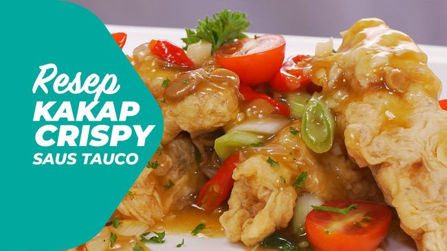 Resep Kakap Crispy Saus Tauco